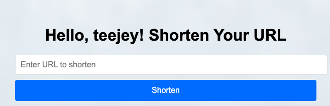 SHORTEE - URL Shortener